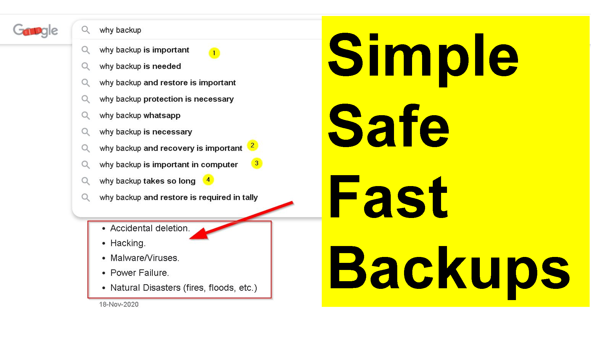 06. Backups Made Simple (and Safe) - No Excuses! Backup now 💿 📀 ...